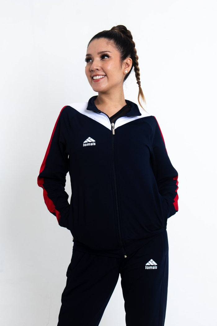 Buzo deportivo Pulse Move Azul Marino - Dama